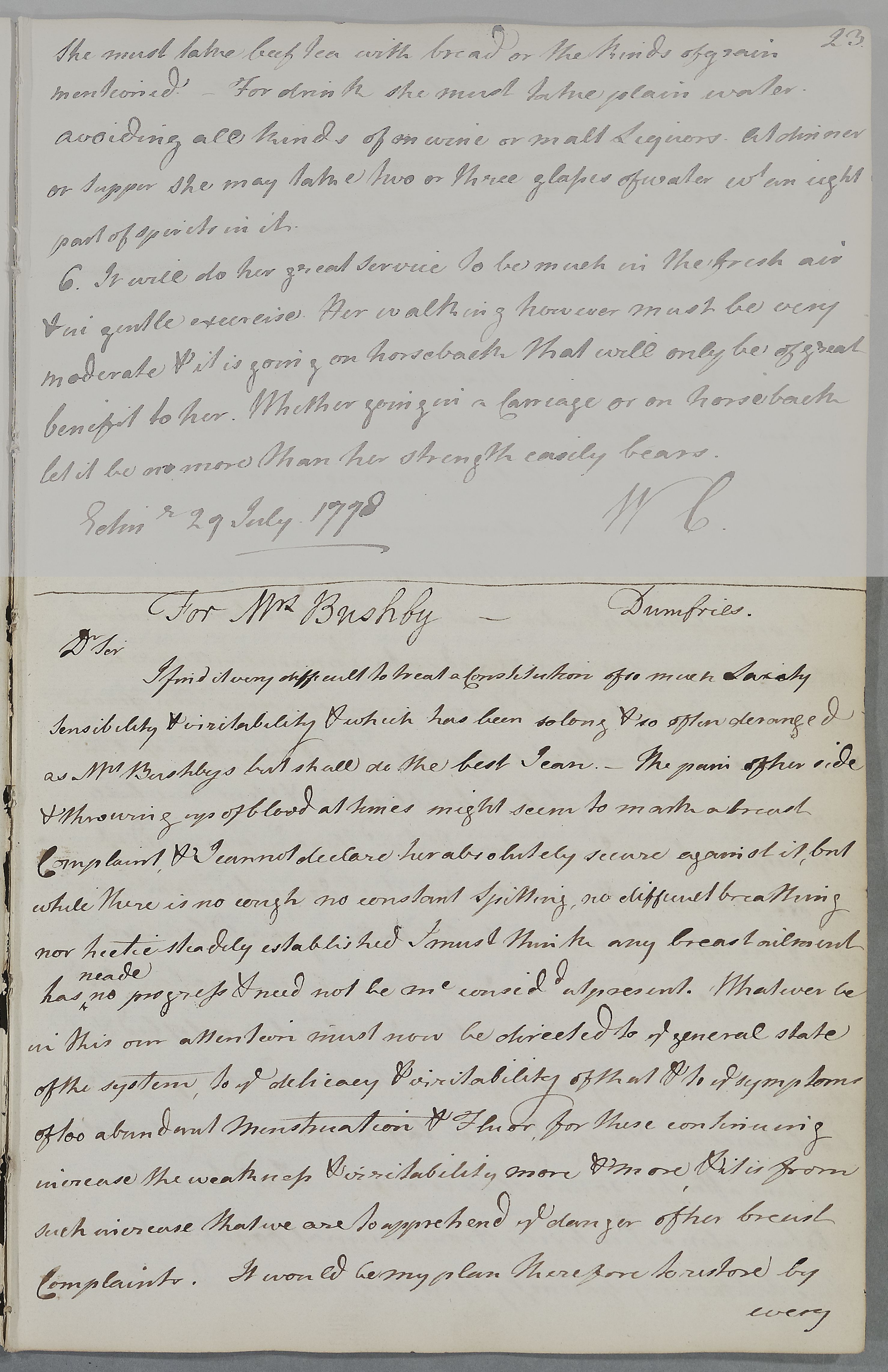 The Cullen Project | [ID:4284] From: Dr William Cullen (Professor ...