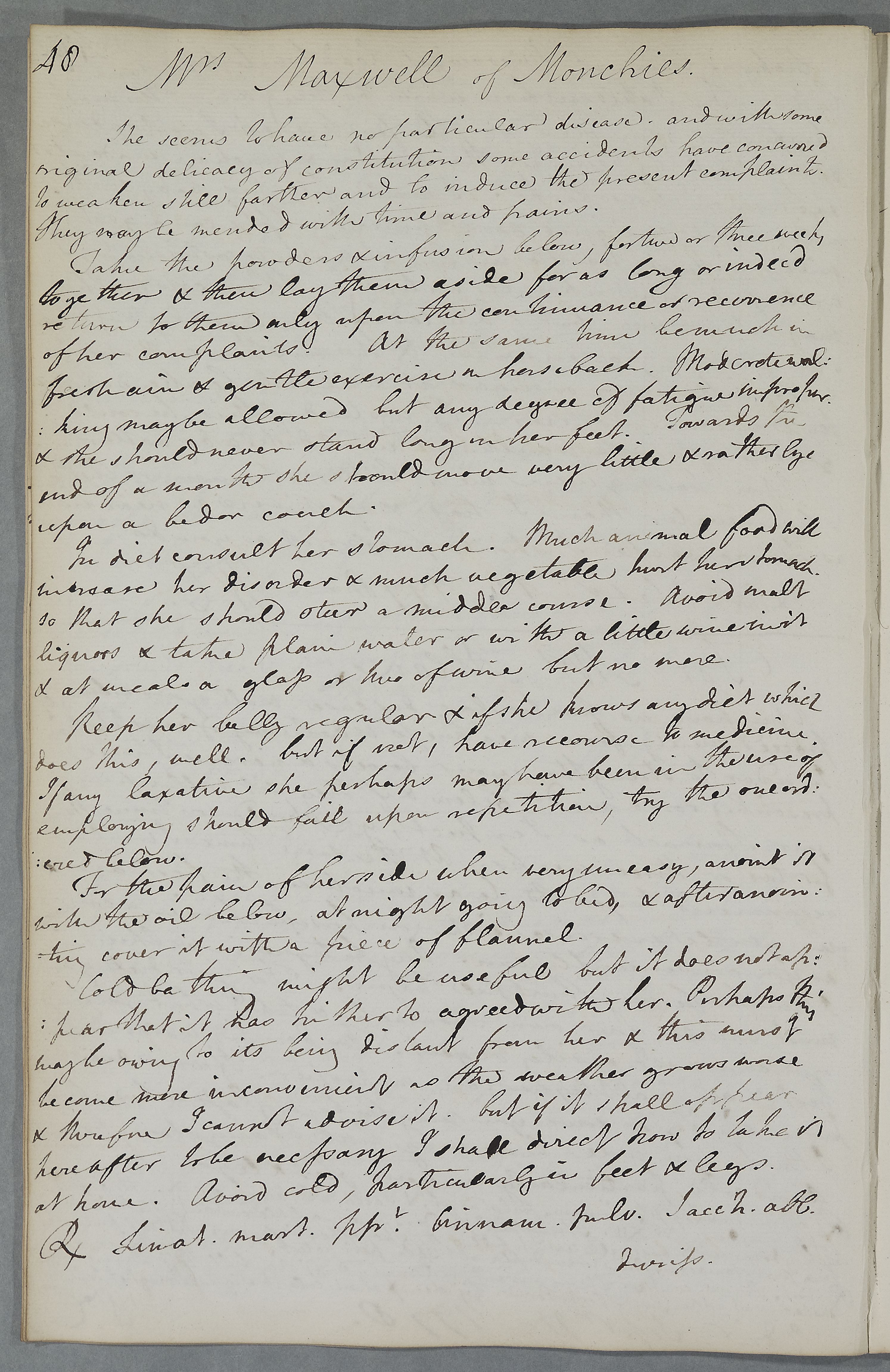 The Cullen Project | [ID:4312] From: Dr William Cullen (Professor ...