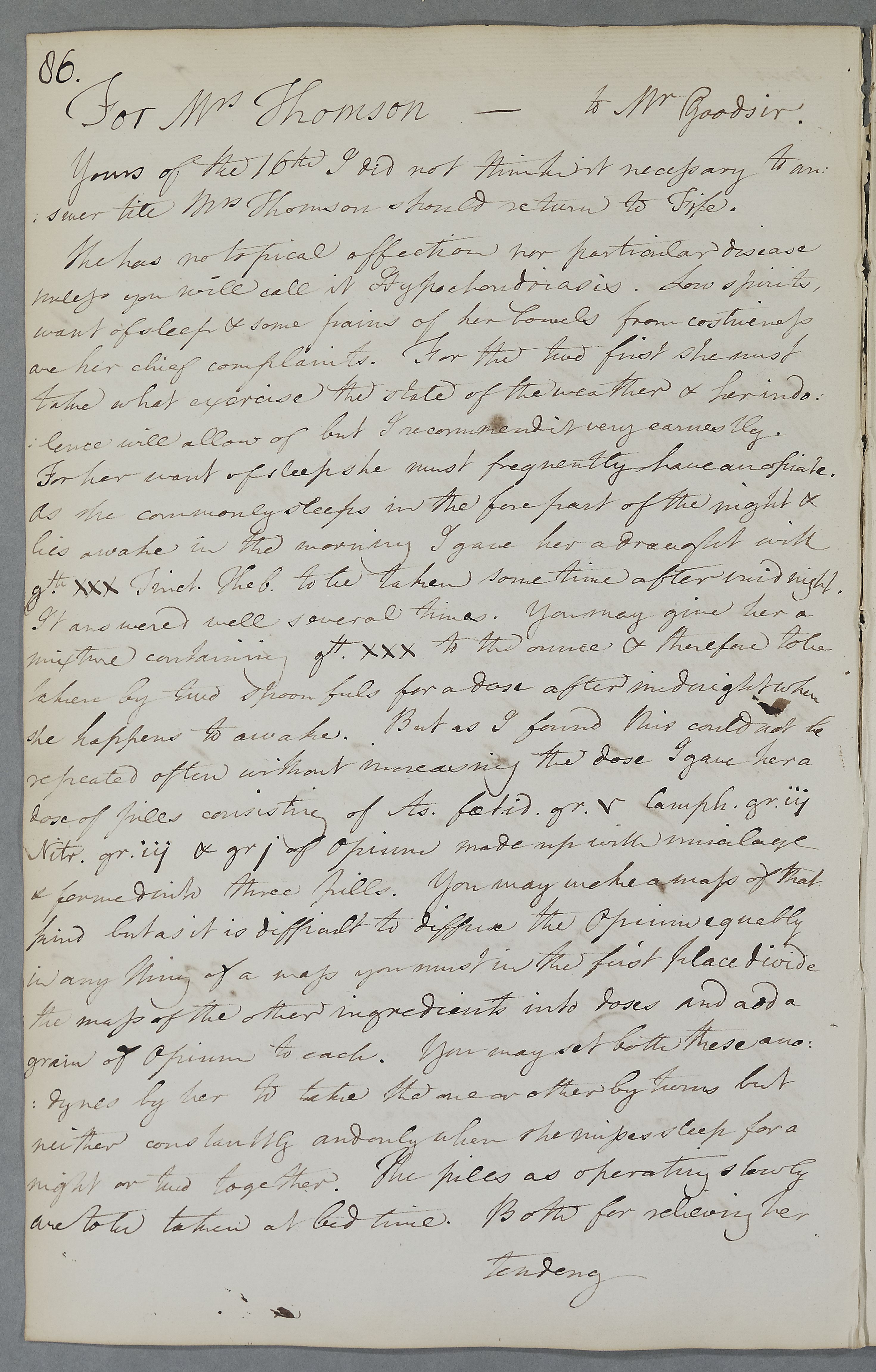 The Cullen Project | [ID:4343] From: Dr William Cullen (Professor ...