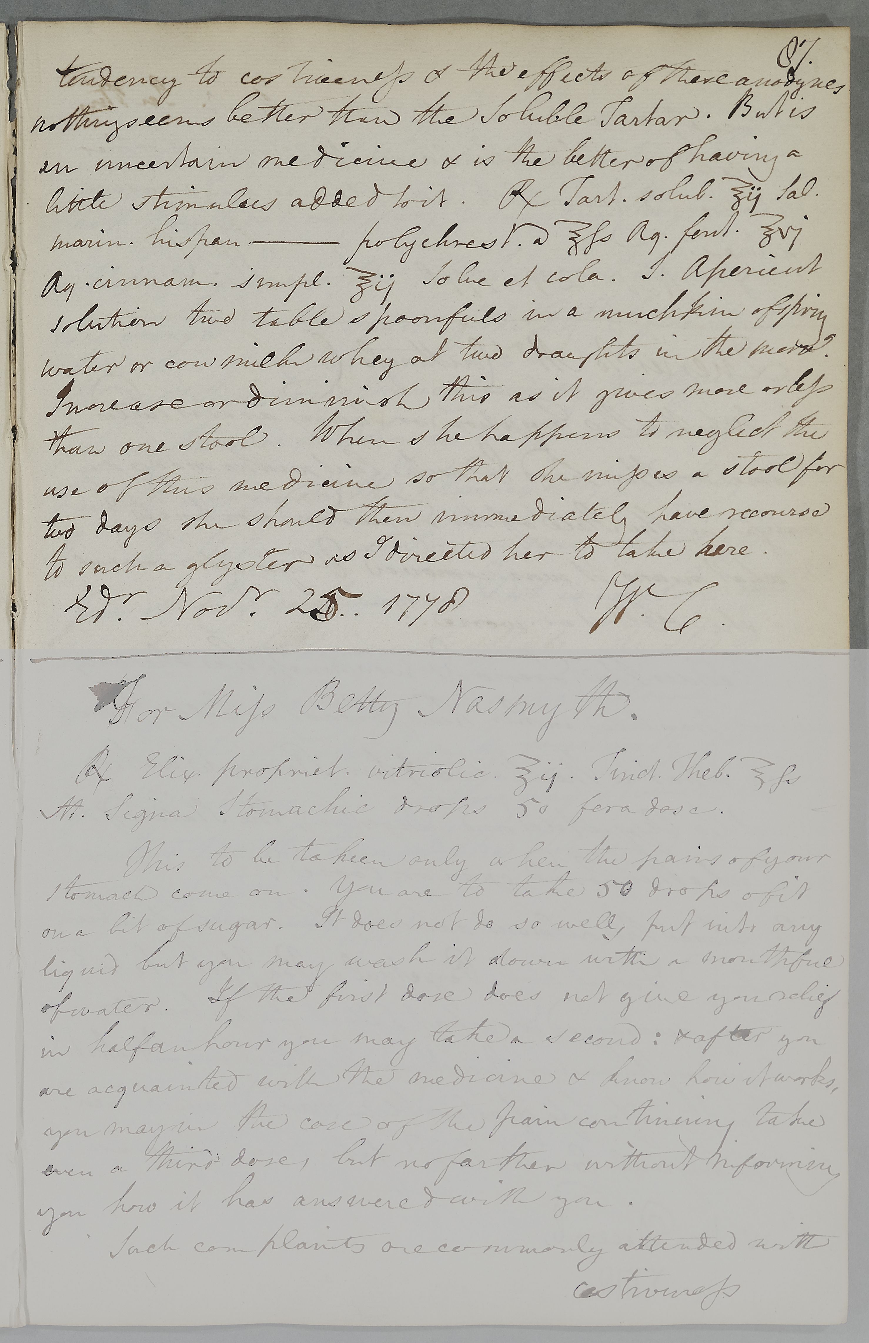 The Cullen Project | [ID:4343] From: Dr William Cullen (Professor ...