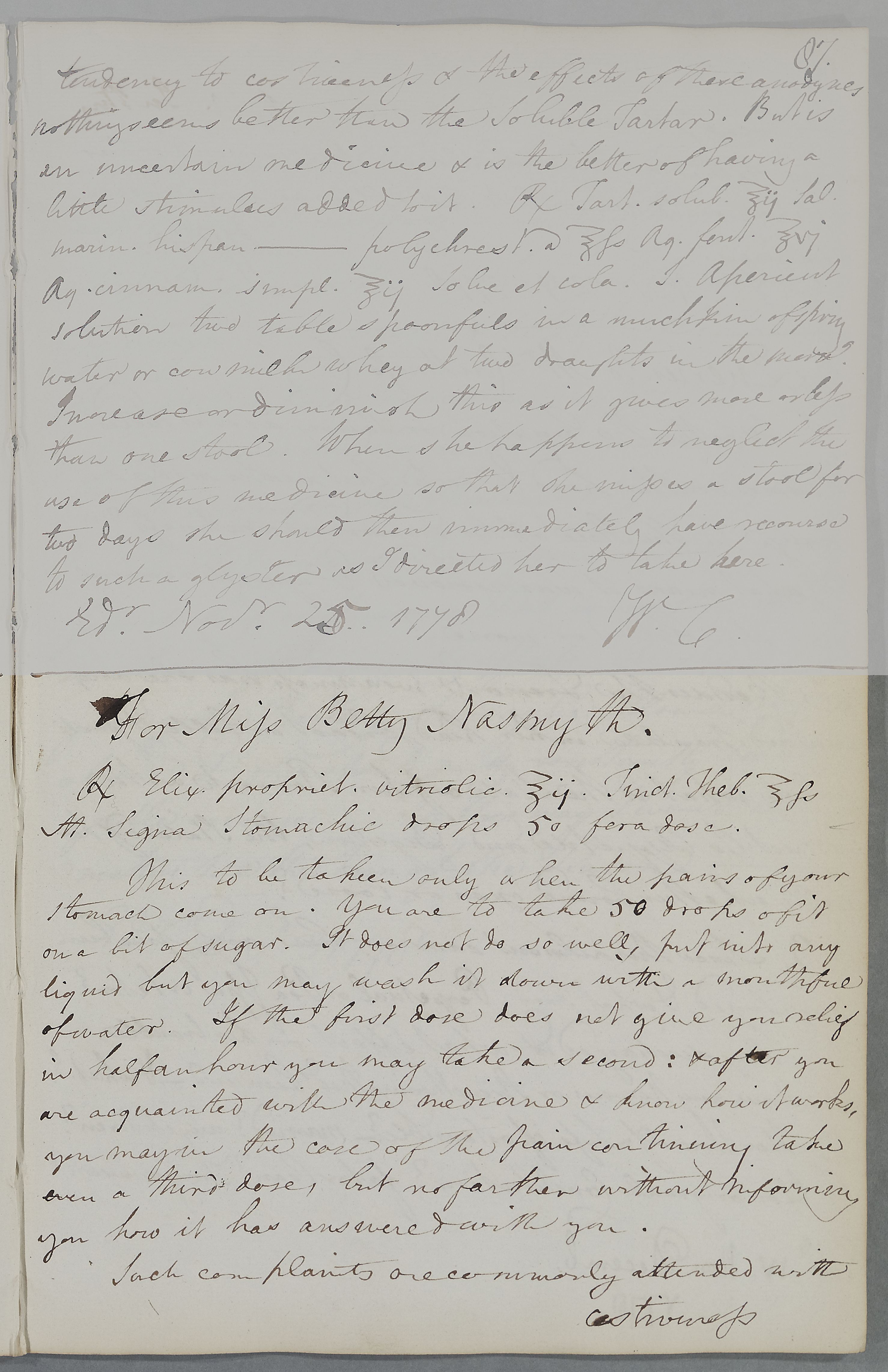 The Cullen Project | [ID:4344] From: Dr William Cullen (Professor ...