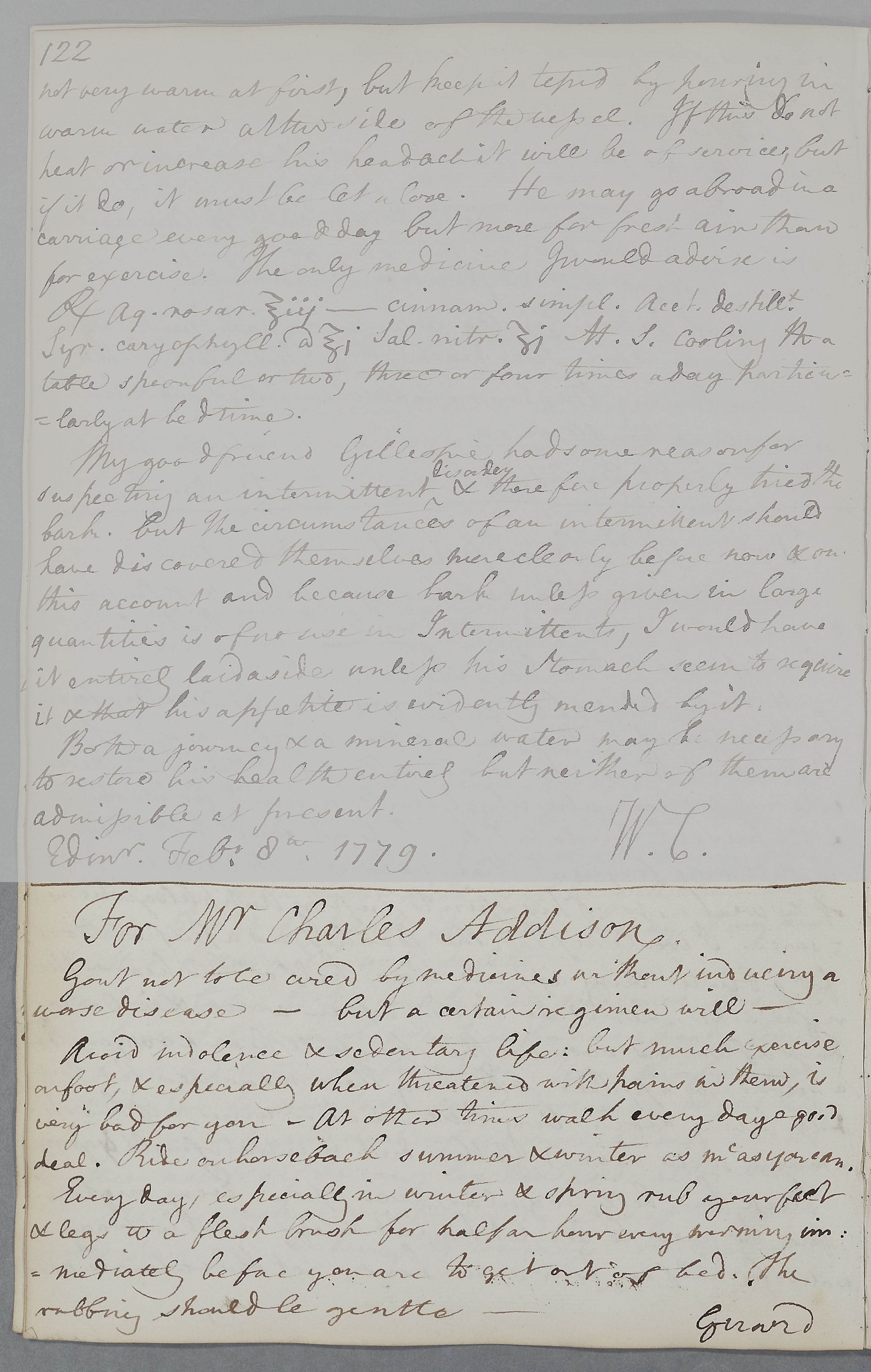 The Cullen Project | [ID:4375] From: Dr William Cullen (Professor ...