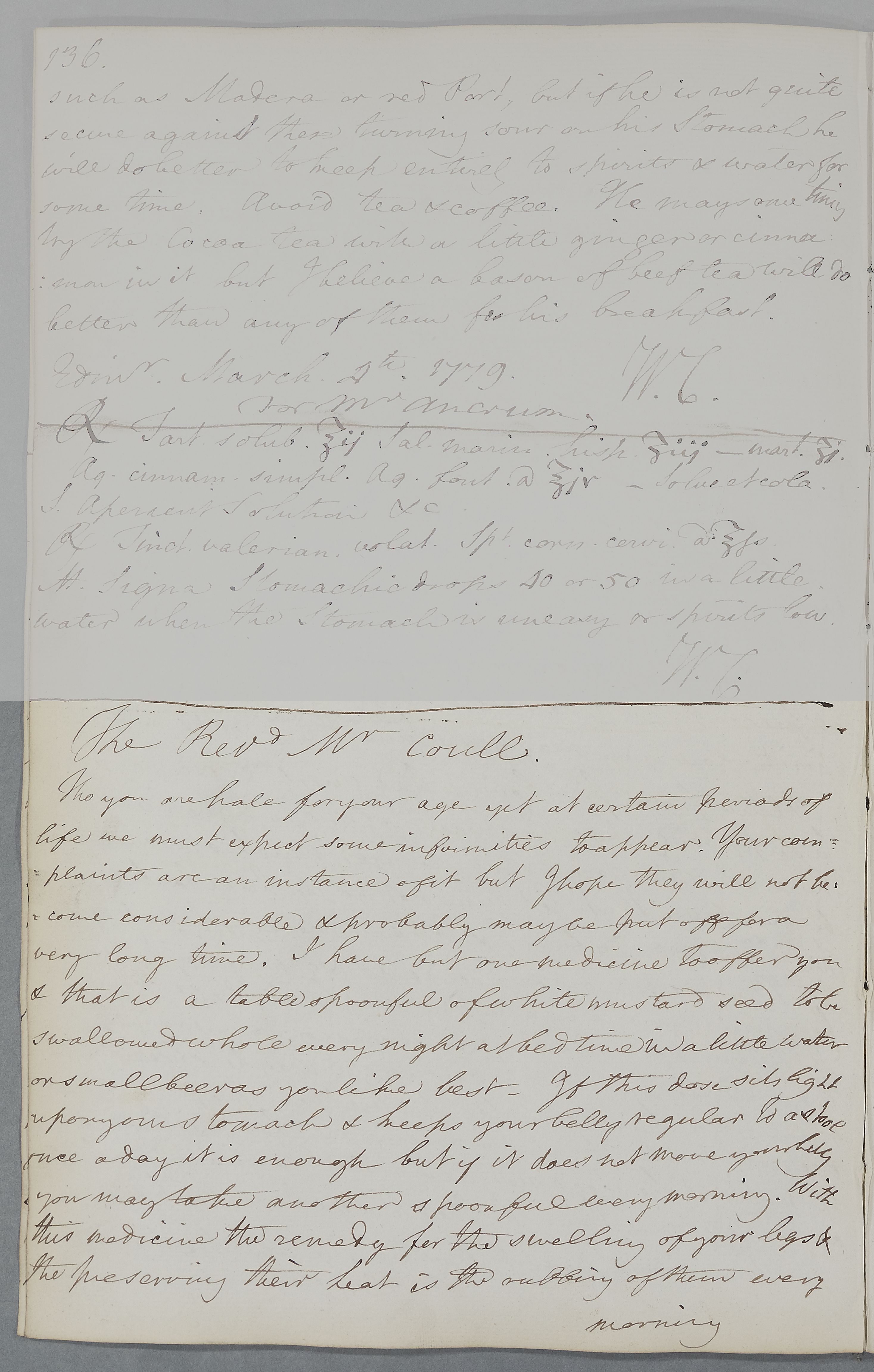 The Cullen Project | [ID:4388] From: Dr William Cullen (Professor ...
