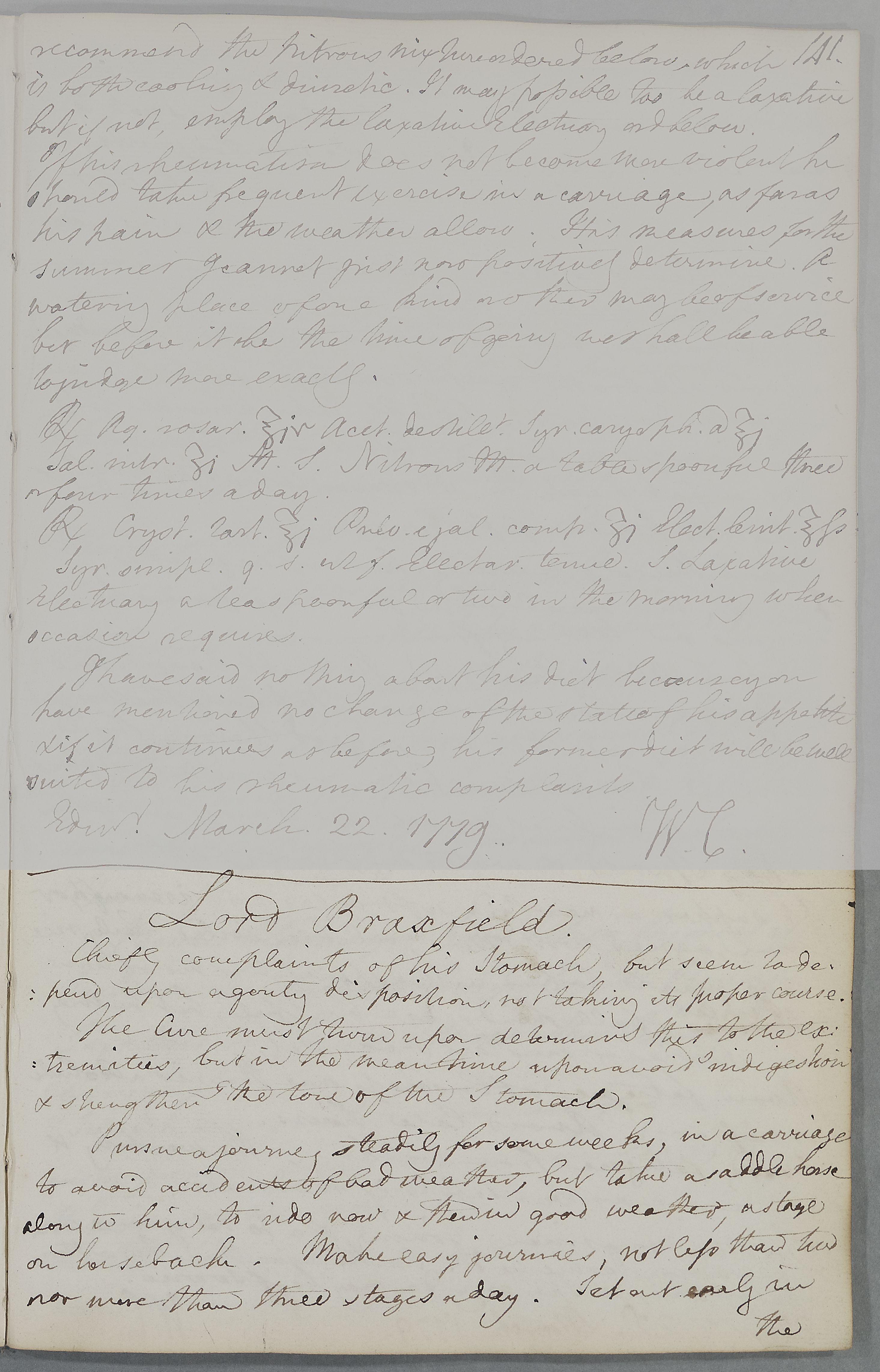 The Cullen Project | [ID:4393] From: Dr William Cullen (Professor ...