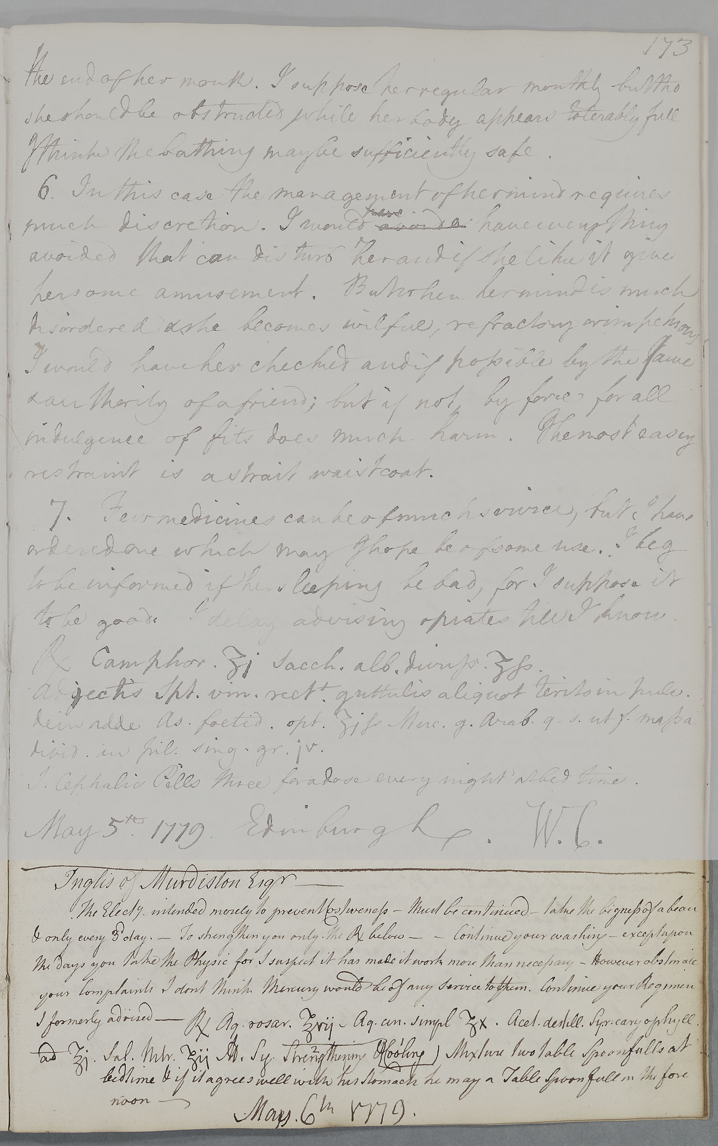 The Cullen Project | [ID:4424] From: Dr William Cullen (Professor ...