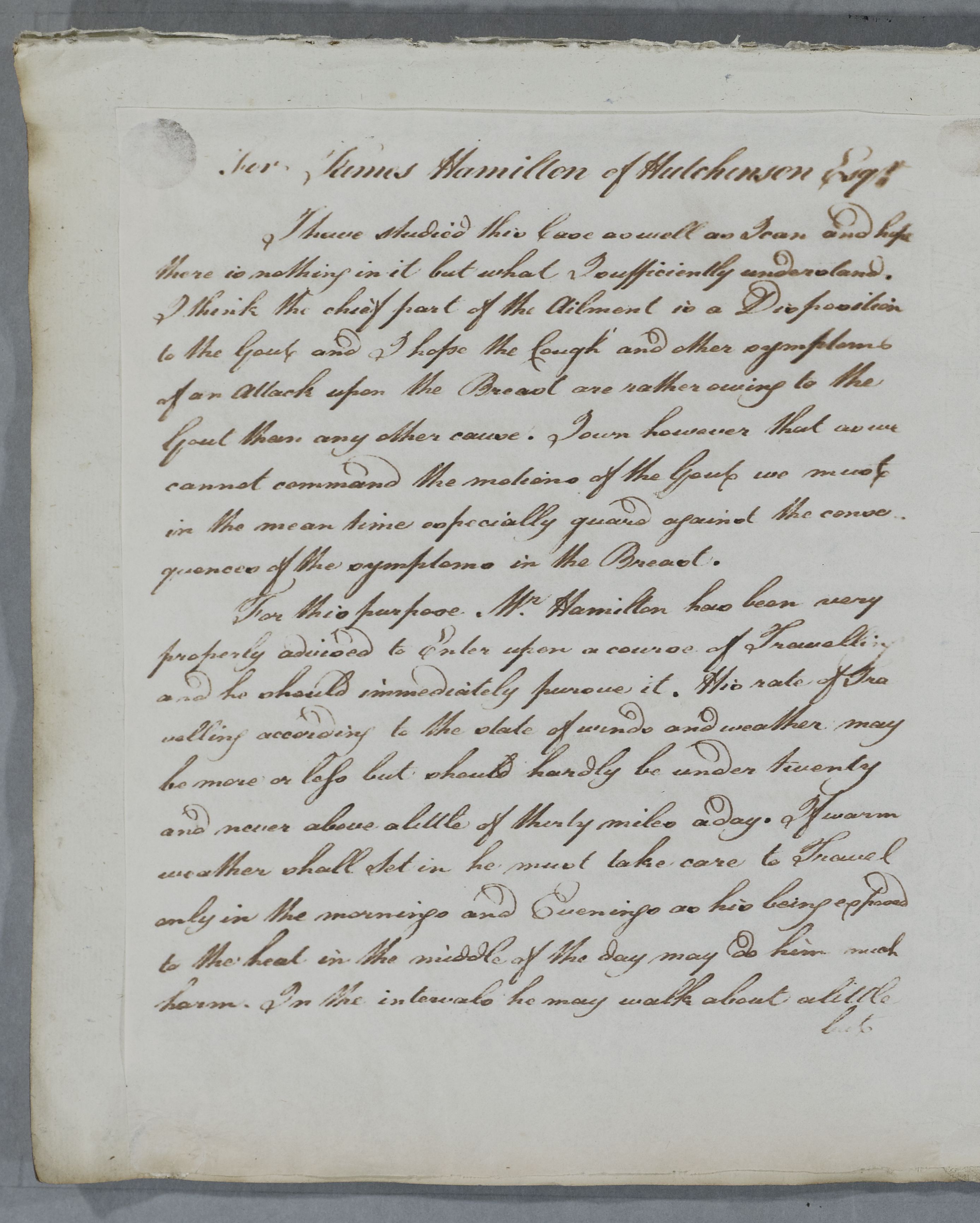 The Cullen Project | [ID:4658] From: Dr William Cullen (Professor ...