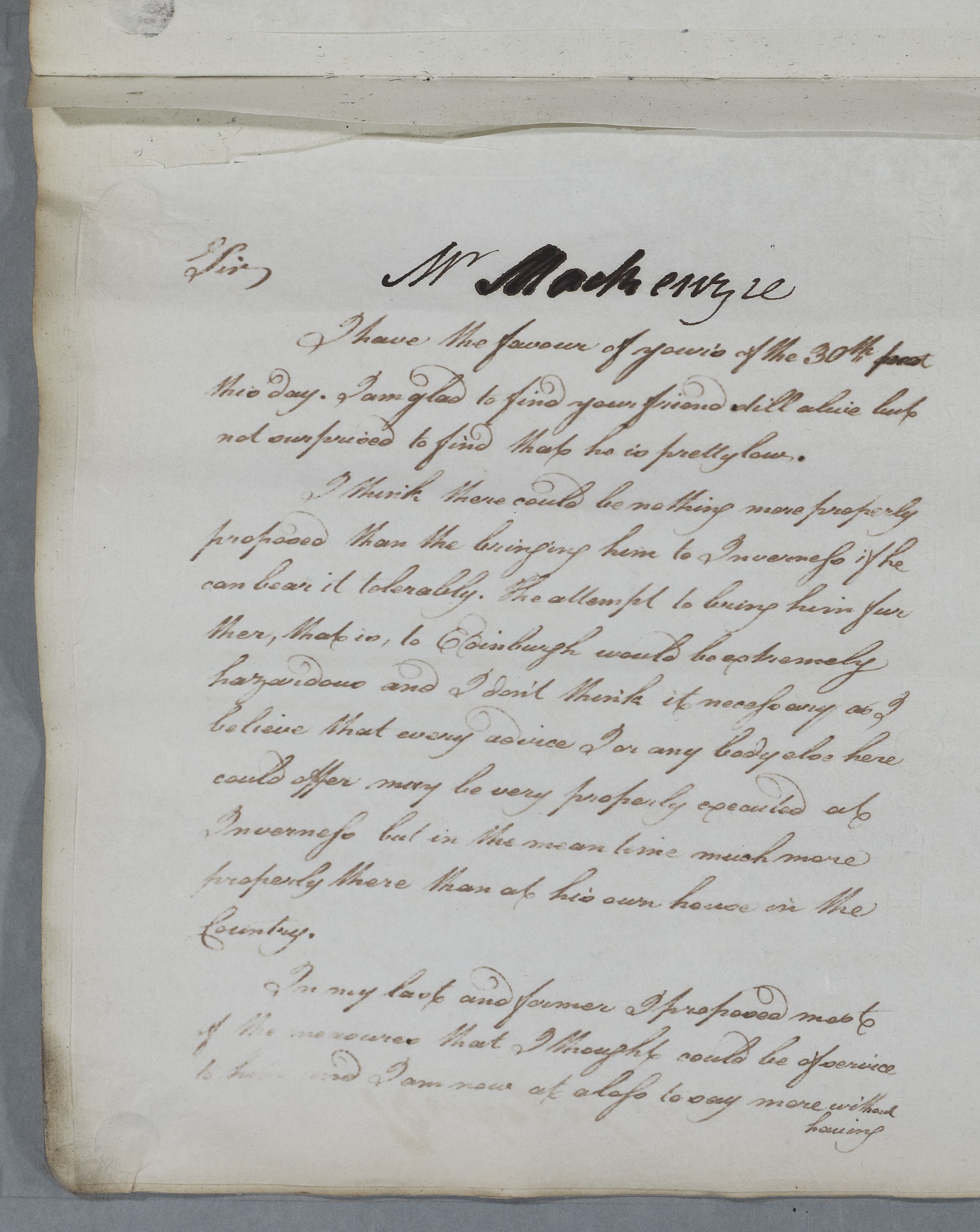 The Cullen Project | [ID:4705] From: Dr William Cullen (Professor ...
