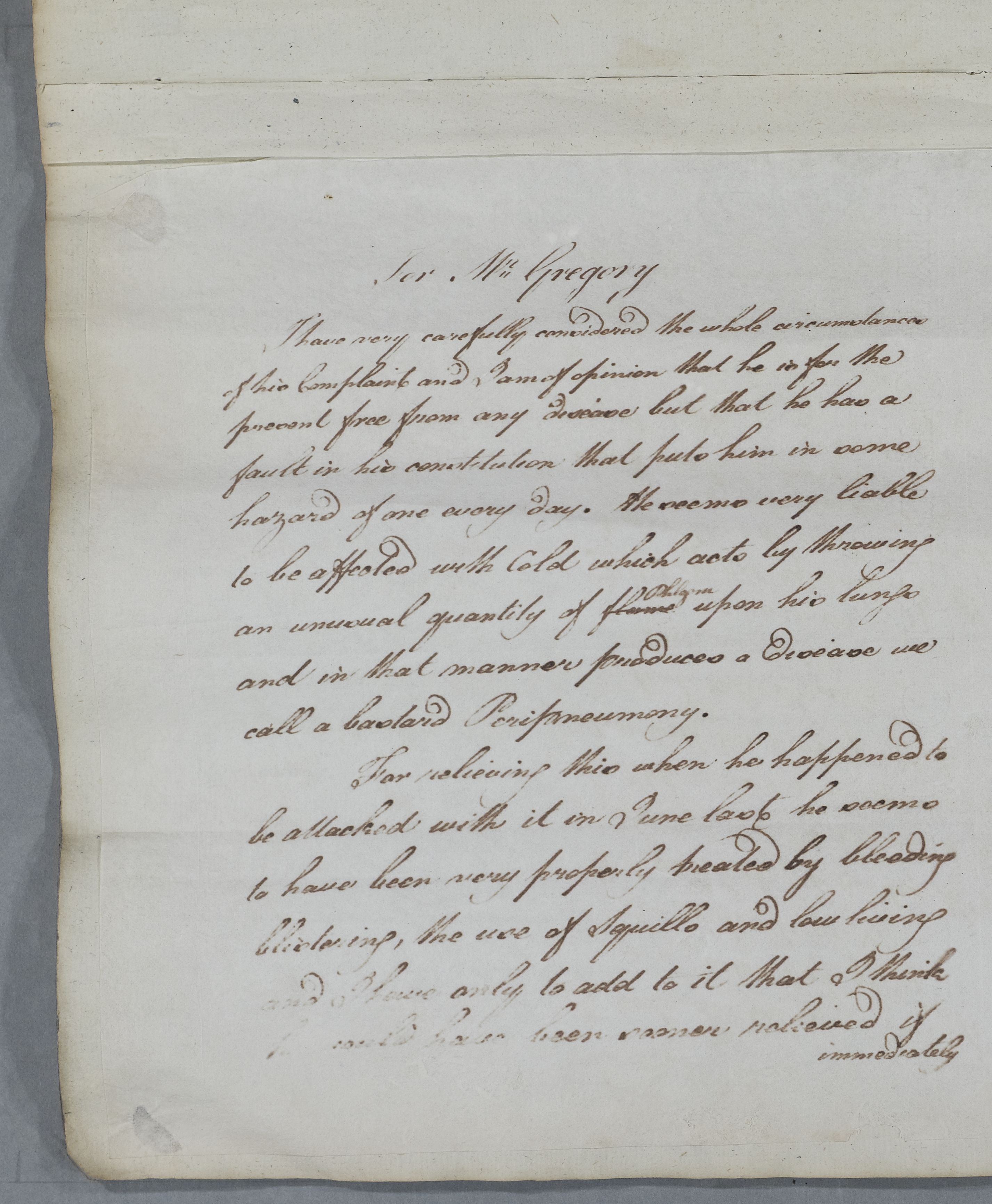 The Cullen Project | [ID:4710] From: Dr William Cullen (Professor ...