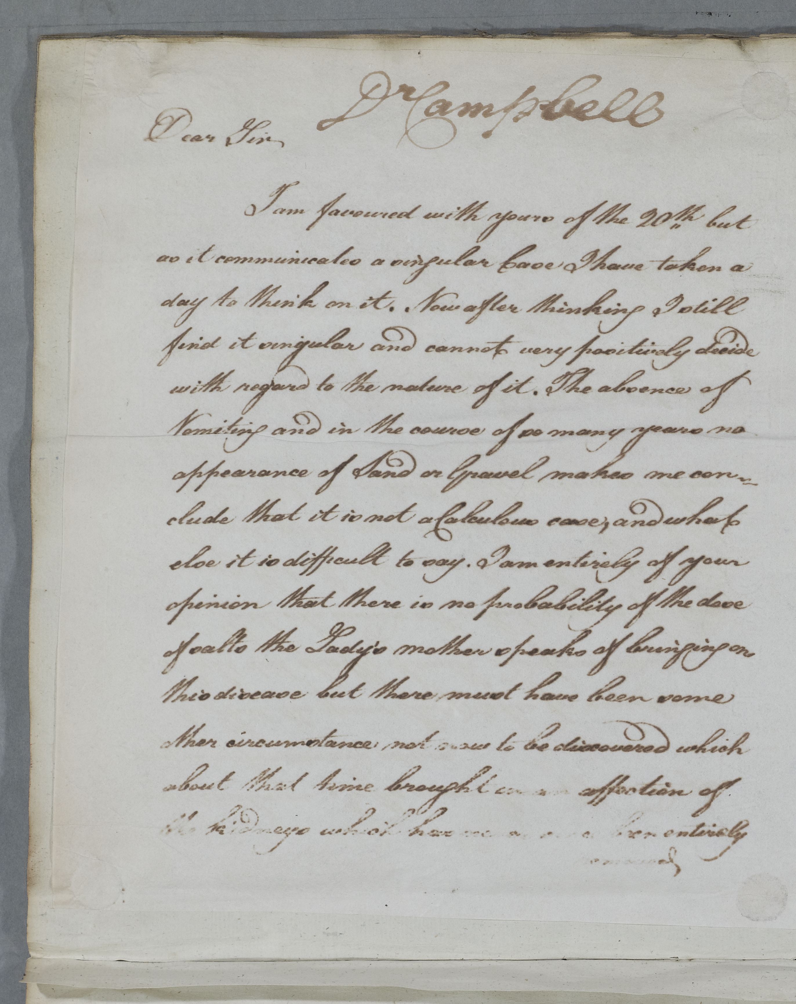 The Cullen Project | [ID:4777] From: Dr William Cullen (Professor ...