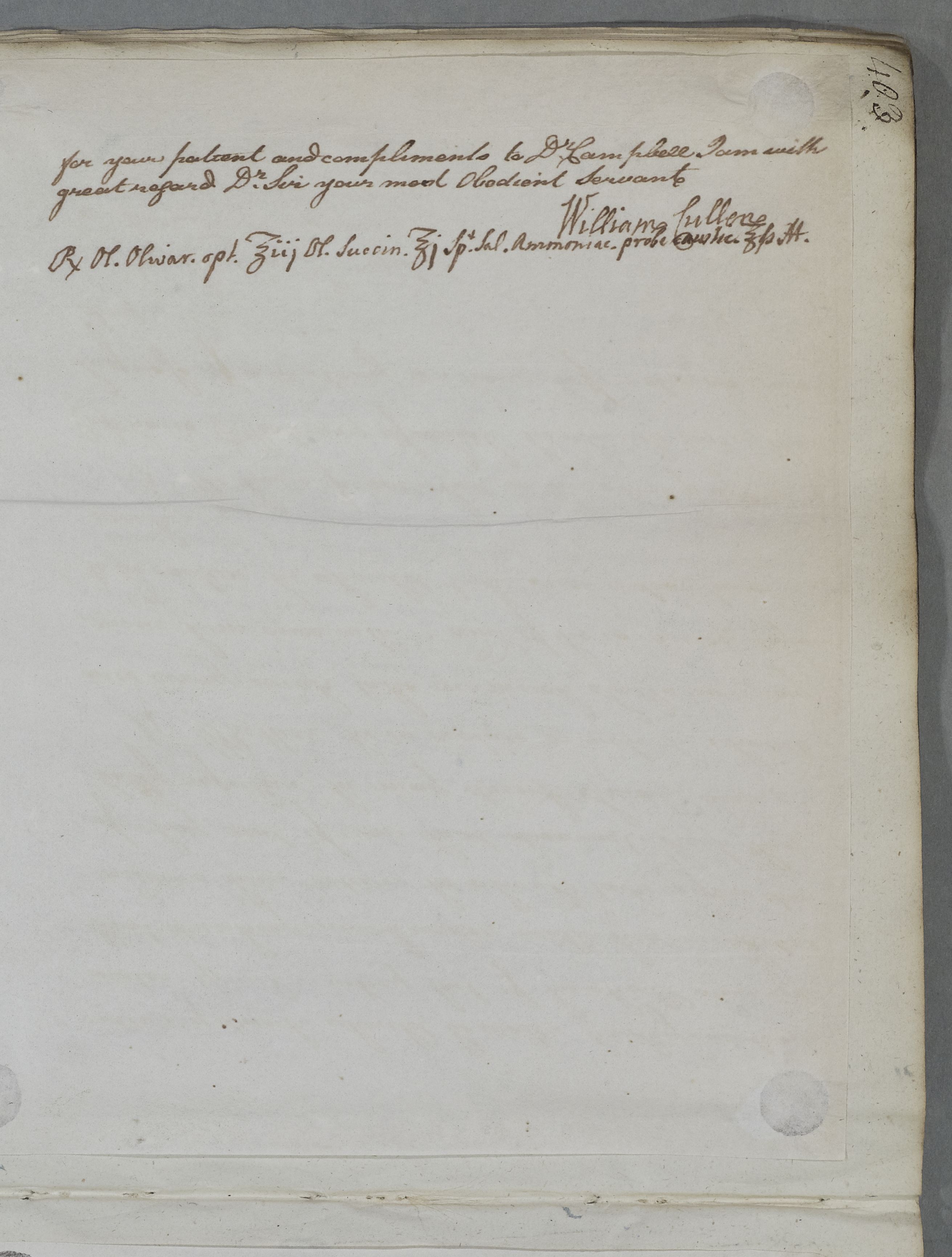 The Cullen Project | [ID:4786] From: Dr William Cullen (Professor ...