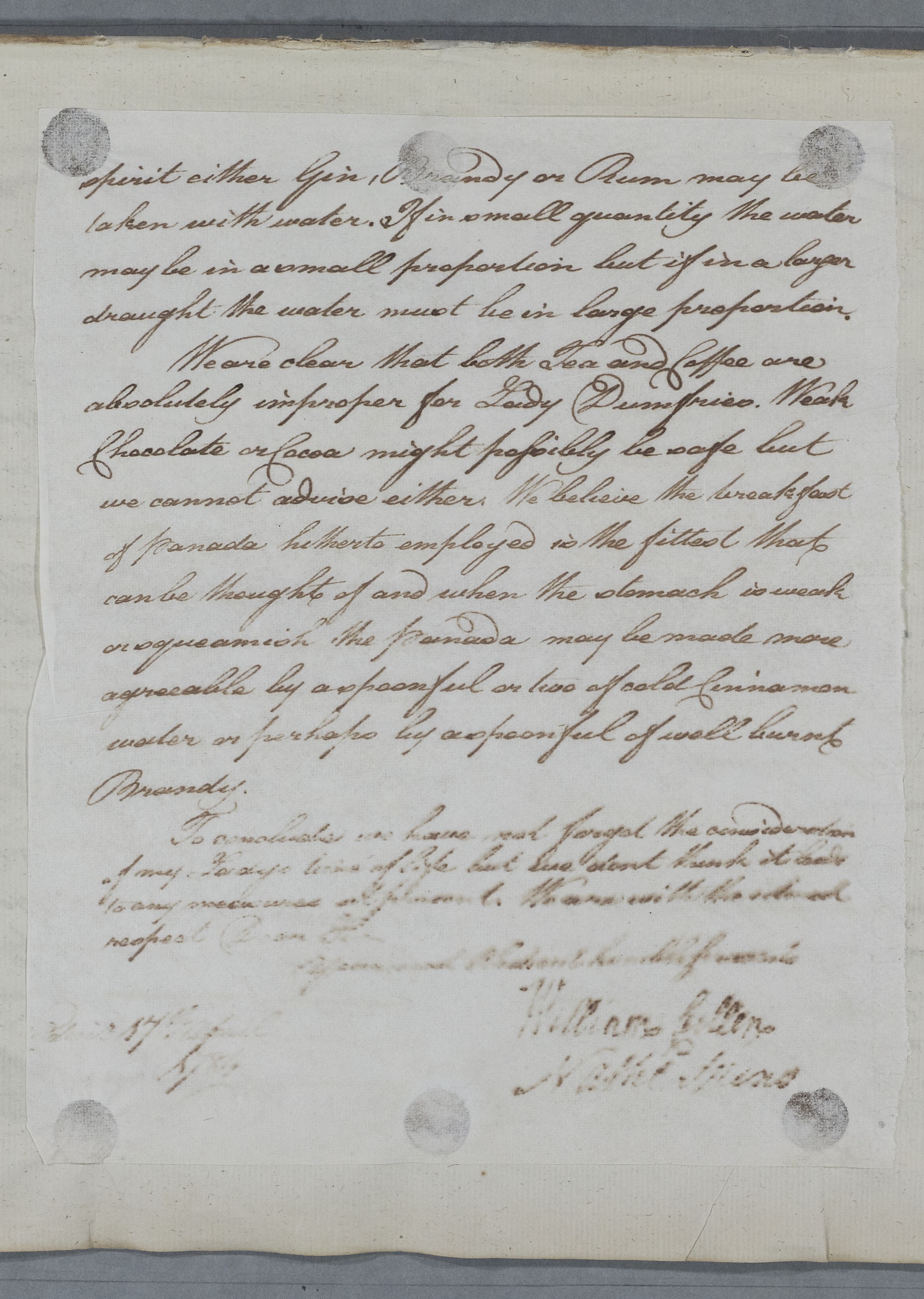 The Cullen Project | [ID:4819] From: Dr William Cullen (Professor ...