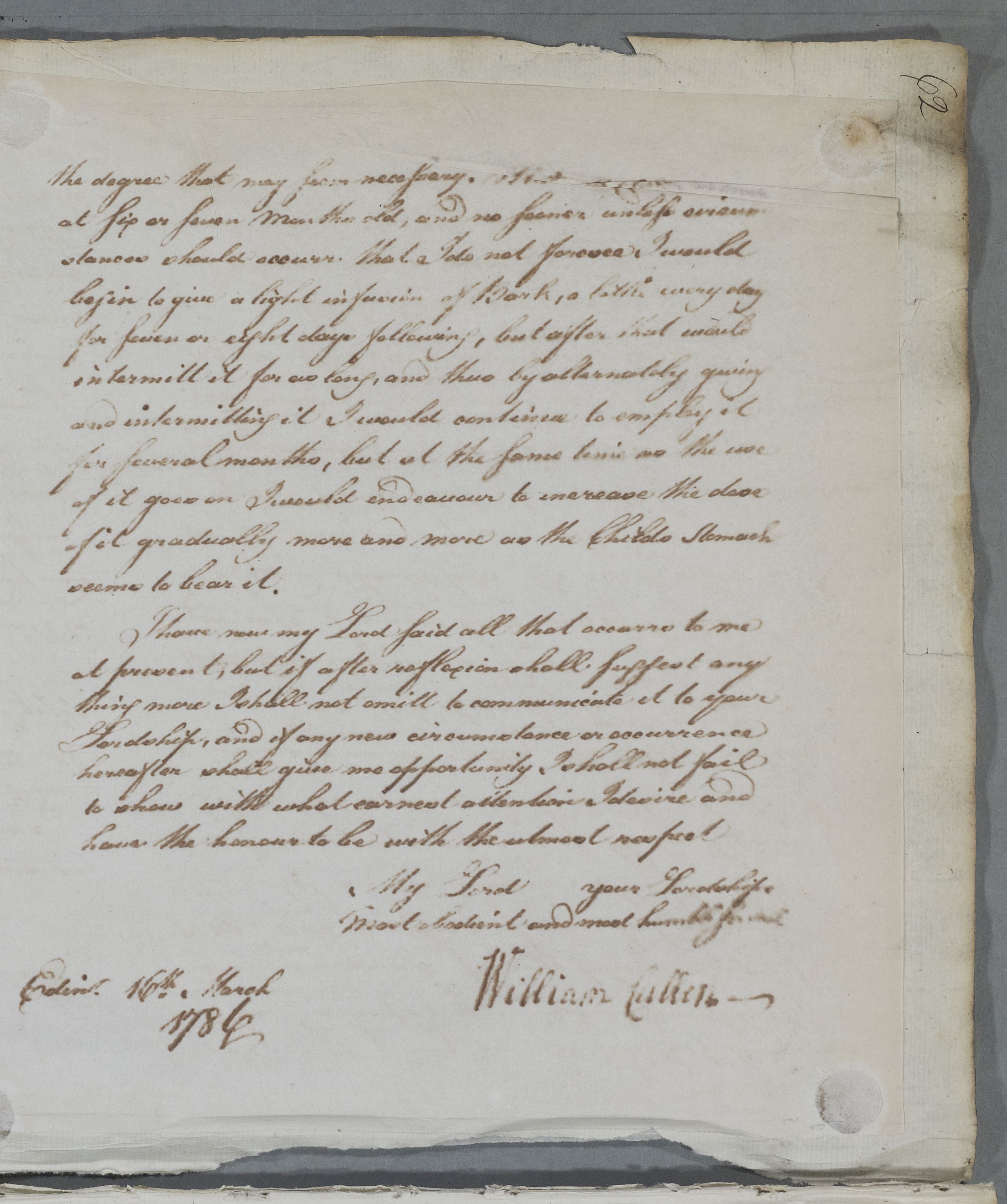 The Cullen Project | [ID:5224] From: [AUTHOR UNKNOWN] / To: Baron ...