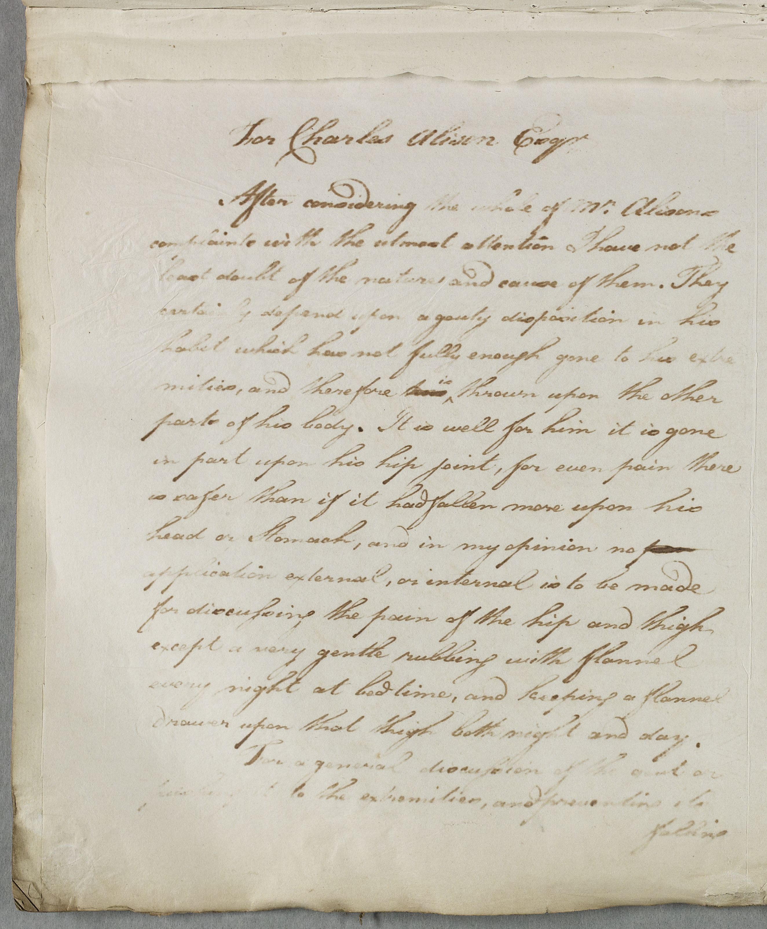 The Cullen Project | [ID:5489] From: Dr William Cullen (Professor ...