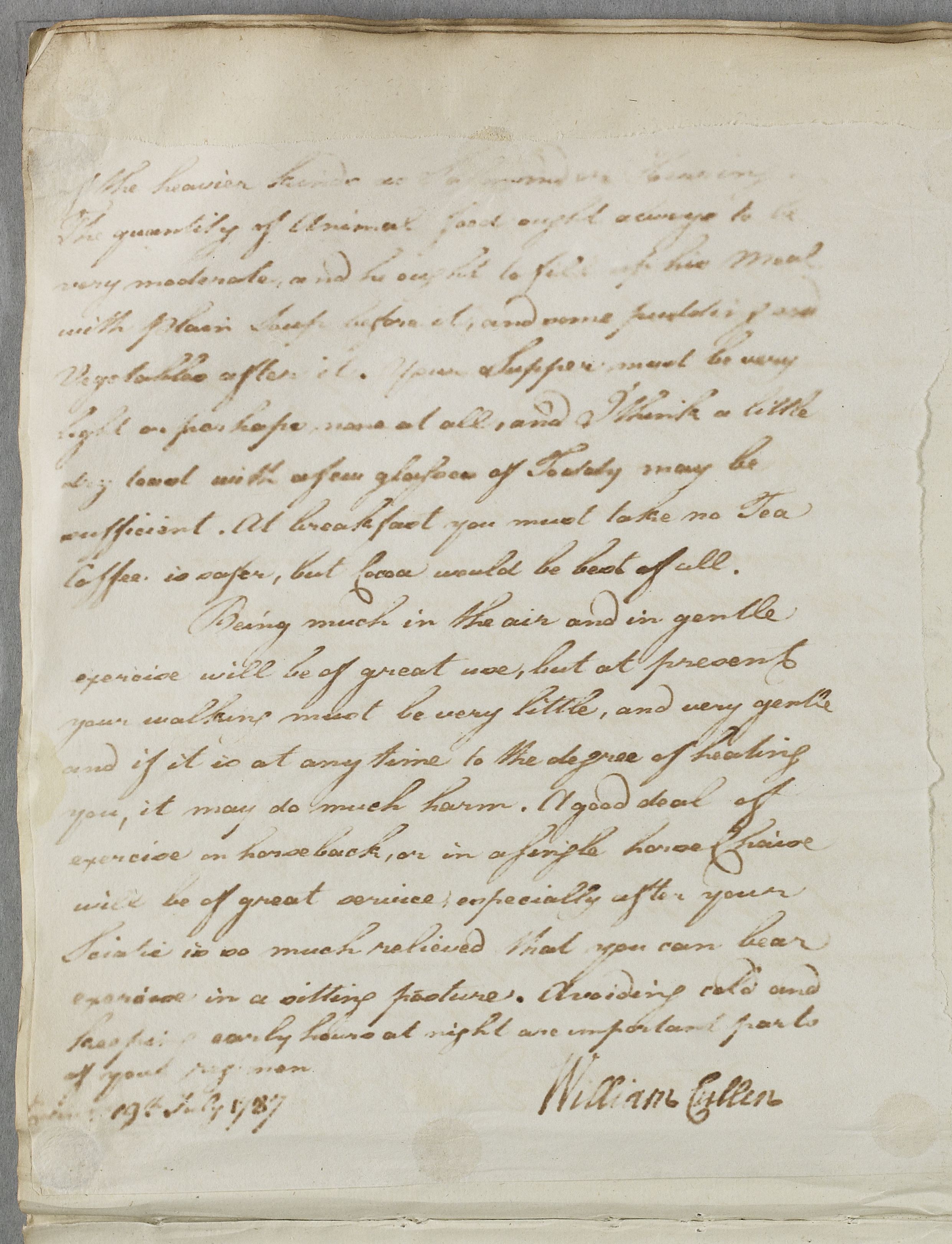 The Cullen Project | [ID:5489] From: Dr William Cullen (Professor ...