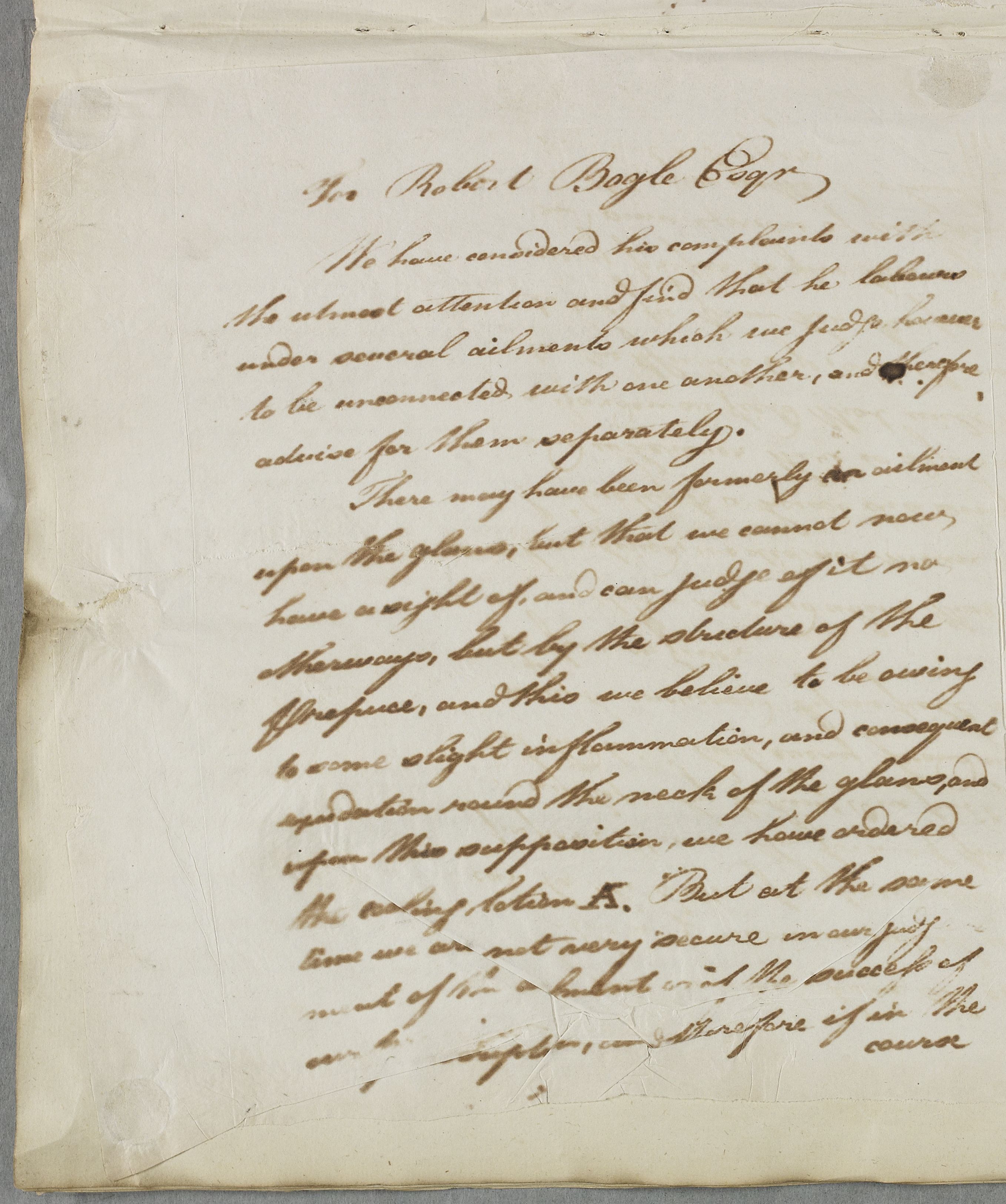 The Cullen Project | [ID:5690] From: Dr William Cullen (Professor ...