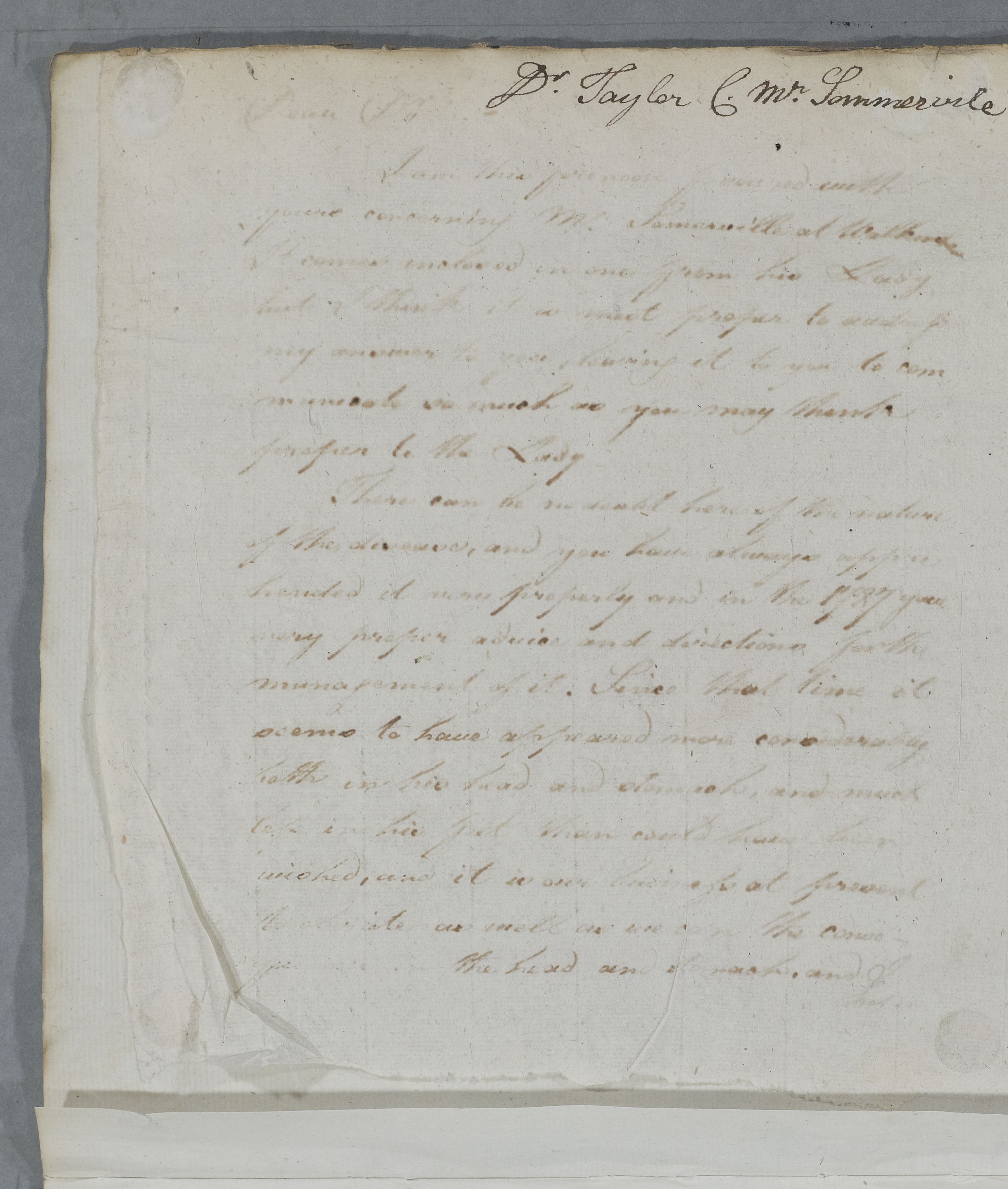 The Cullen Project | [ID:5835] From: Dr William Cullen (Professor ...