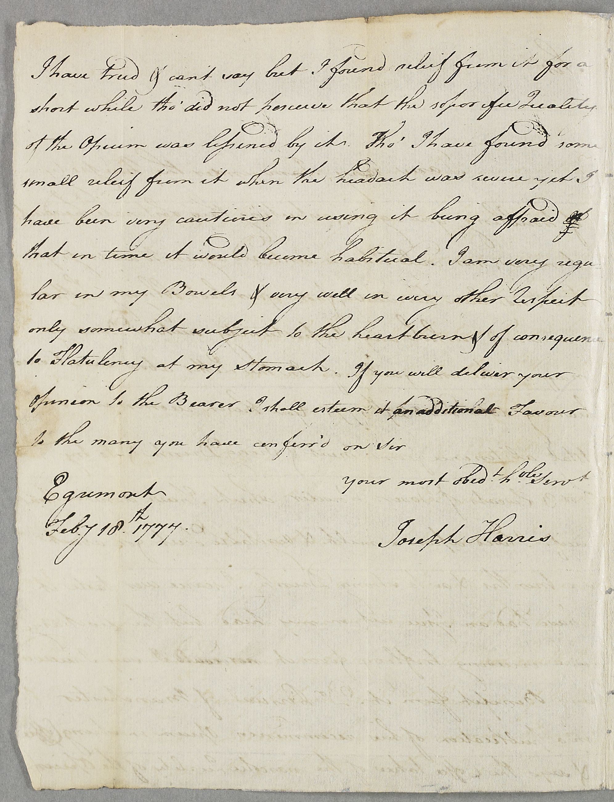 The Cullen Project | [ID:5939] From: Mr Joseph Harris / To: Dr William ...