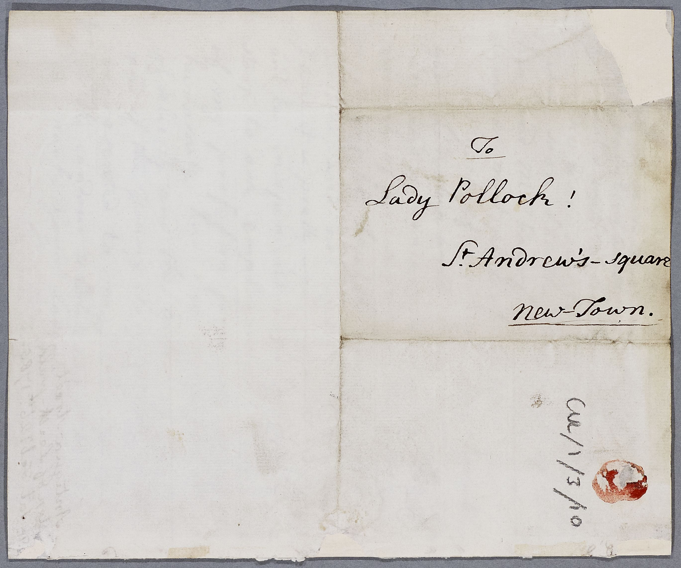 The Cullen Project | [ID:6012] From: Dr James Graham / To: Lady Pollock ...