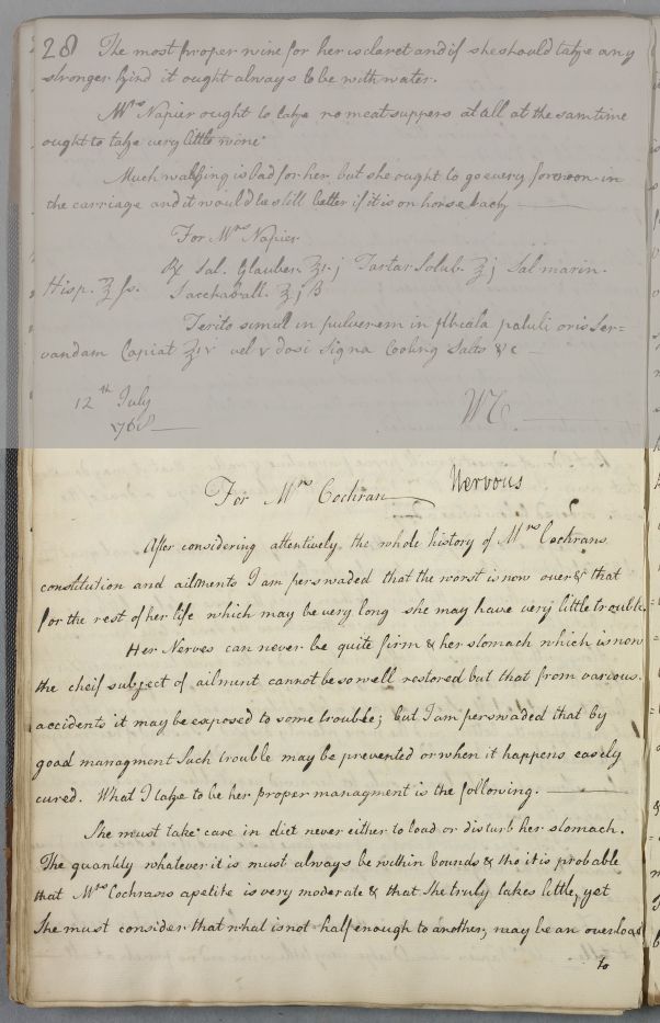 The Cullen Project | [ID:397] From: Dr William Cullen (Professor Cullen ...