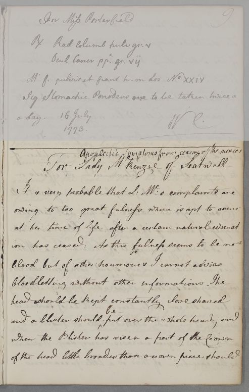 The Cullen Project | [ID:3745] From: Dr William Cullen (Professor ...