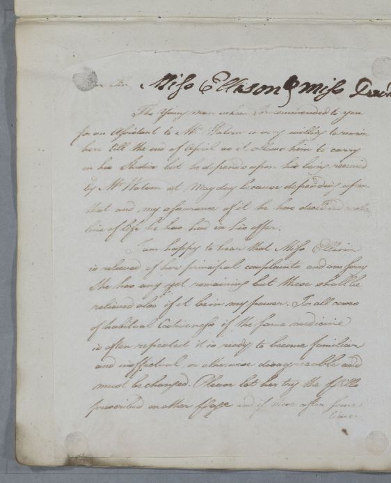 The Cullen Project | [ID:4984] From: Dr William Cullen (Professor ...