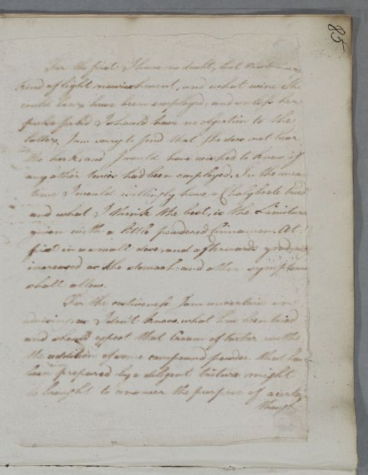 The Cullen Project | [ID:5783] From: Dr William Cullen (Professor ...